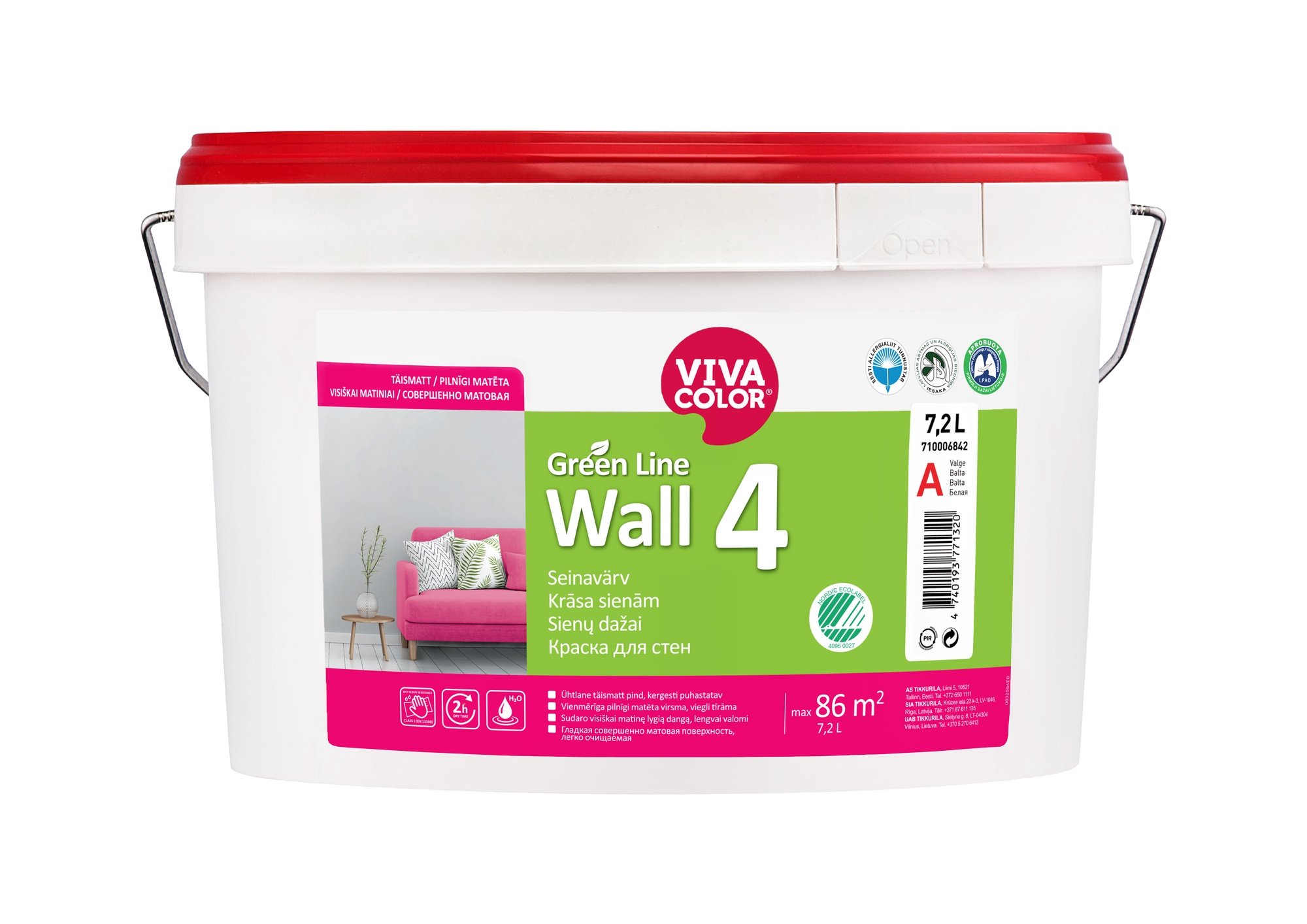 WALL 4 7,2L A-ALUS – Emart